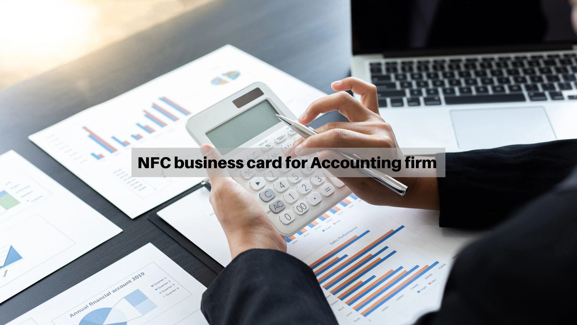NFC Business Card for Accounting Firm – TAPiTAG