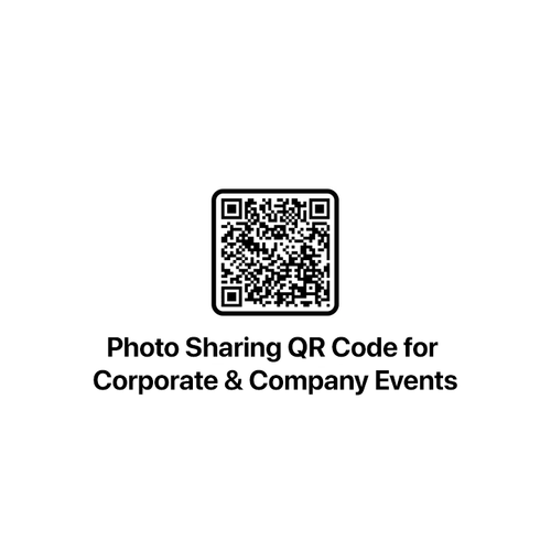 Code QR de partage de photos | Événements d'entreprise – TAPiTAG