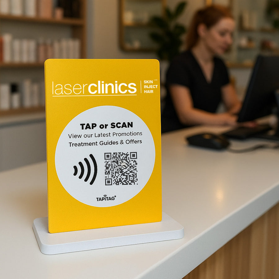 NFC-Enabled Display Stands for Your Business – TAPiTAG