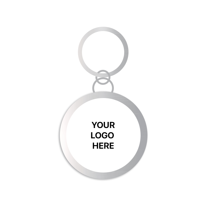 Custom Keychain Silver – TAPiTAG