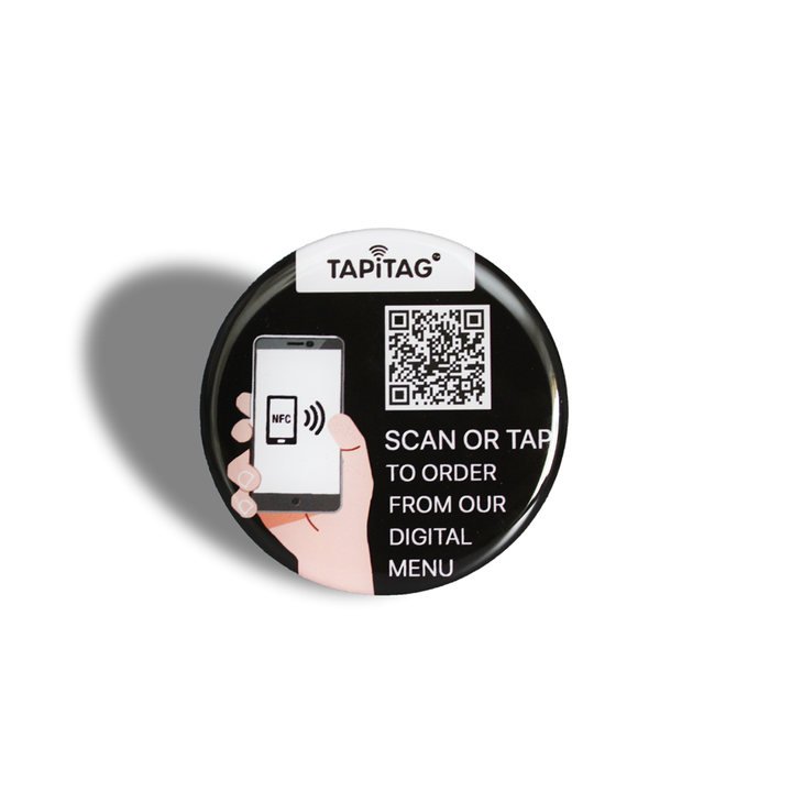Table NFC Tags for Businesses | Tap to Connect | 3M Adhesive Tags – TAPiTAG